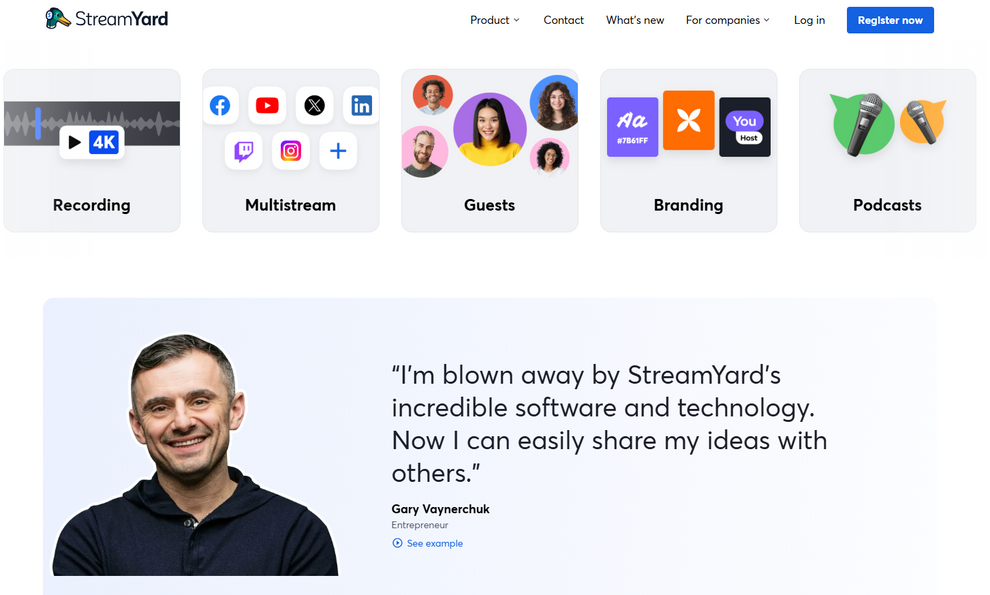 StreamYard: Das einfache webbasierte Live-Streaming Studio – Antus